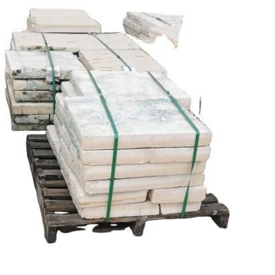 China CaO Content % High Erosion Resistance Recycled AZS Refractory Block for Glass Furnace Tank for sale