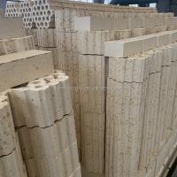 China Excellent Thermal Shock Resistant Light Yellow Refractory Brick for Glass Kiln for sale