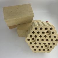 China Excellent Thermal Shock Resistant Light Yellow Refractory Brick for Glass Kiln for sale