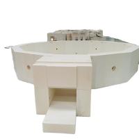 China 33% ZrO2 Content CS3 CS4 CS5 Azs Refractory Brick for Glass Melting Furnace in 2023 for sale