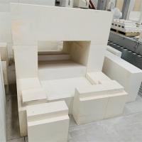 China Fused Cast Zircon Corundum Brick for Frit Kiln Henan Refractory 's Speciality Product for sale