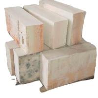 China 45% Al2O3 Content White AZS Bricks Ideal for Temperature Glass Melting Furnace for sale