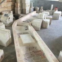 China Second Hand AZS Refractory Brick for Glass Furnace SiC Content % 0% Bulk density 3.95 for sale