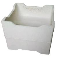 China Refractory AZS Brick Made of Little Al2O3 for High Temperature Resistance and Durability for sale