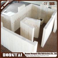 China White Fused Cast AZS Brick Refractory for Glass Furnace Standard SiO2 Content 33 36 41 for sale