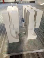 China White Fused Electrocast AZS Refractory Blocks for Glass Melting Furnace for sale