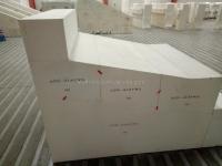 China White Fused Electrocast AZS Refractory Blocks for Glass Melting Furnace for sale