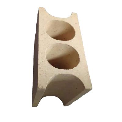 China Al2O3 Content % 48-85 Hollow Hole Block for Ceramic Roller Kiln from Henan Refractory for sale