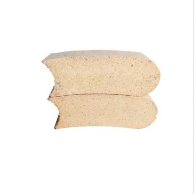 China 48% Al2O3 Content Fire Clay Arch Brick for Steel Ladle Plant 's Leading Choice for sale