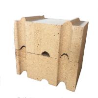 China 0.02% MgO Content Bauxite/Corundum Refractory Sk40 Curved Fire Brick/Plates for Ovens for sale