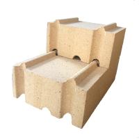 China 0.02% MgO Content Bauxite/Corundum Refractory Sk40 Curved Fire Brick/Plates for Ovens for sale