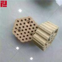China High Alumina Checker Bricks Refractory Lattice Brick for High Temperature Applications for sale