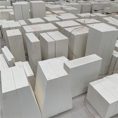 China Competitive Glass Furnace AZS Insulation Brick with High Refractoriness 1770°-2000° for sale