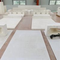 China Recycled Azs Zircon Corundum Bricks For Glass Furnace With Optimal Thermal Insulation for sale