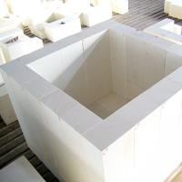 China Zhengzhou Refractory Company's Refractory Fused Cast AZS for Glass Industry Materials for sale