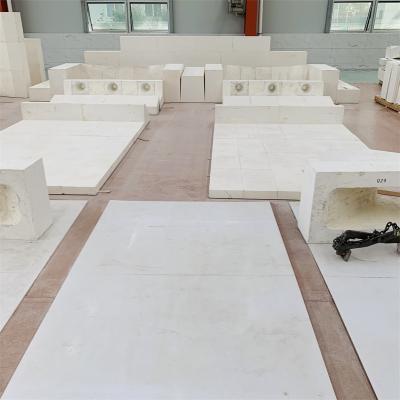 China Refractory Recycling Fused Cast AZS Blocks for Glass Furnace Refractoriness 1770°-2000° for sale