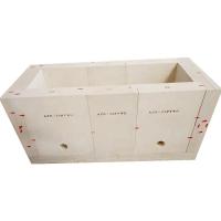 China Colored Glass Kiln Refractory Block Metering Spout with Heat Baffles and Plunger Feeder for sale