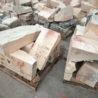 China Second Hand AZS Refractory Blocks for Customized Size and High Temperature Resistance for sale
