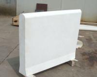 China SiO2 Float Glass Kiln Gate Brick with Good Electrical Insulation Quartz Ceramic Parts for sale