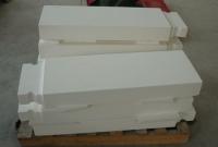 China High Al2O3 and SiO2 Content % Quartz Ceramic Pieces for Float Glass Kiln Gate Bricks for sale