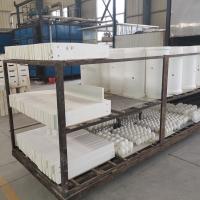 China Quartz Ceramic Ram Brick Refractory Tweel Block with Excellent Thermal Shock Resistance for sale
