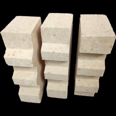 China Yellow High Alumina Refractory Brick Porosity 23% Excellent Thermal Shock Resistance for sale