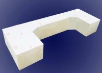 China Brick Liner for Glass Furnace Henan Hongtai Refractory Fused Cast AZS Refractory Brick for sale