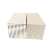 China Brick Honeycomb Ceramic Regenerator with Alumina Cordierite Mullite Corundum Mullite for sale