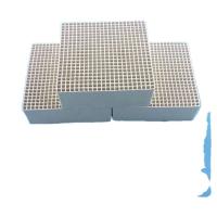 China Brick Honeycomb Ceramic Regenerator with Alumina Cordierite Mullite Corundum Mullite for sale