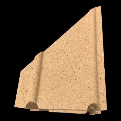 China Common Refractoriness 1580° Refractoriness 1770° Firebrick for Steel Industry Furnace for sale