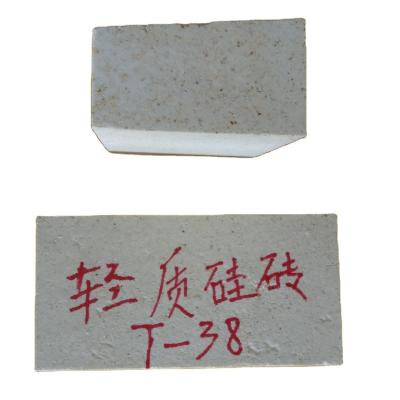 China Light Weight Silica Insulating Fire Brick for Top of Steel Rolling Heating Furnace for sale