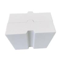 China ISO9001 Certified Alumina Block for Glass Fiber Furnace Reprocessed Azs Refractory Brick for sale