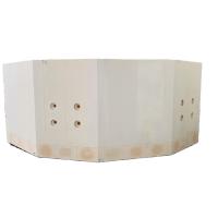 China Zirconium Corundum Brick Azs Refractory Bricks with Excellent SiC Content of 1.2-1.4% for sale