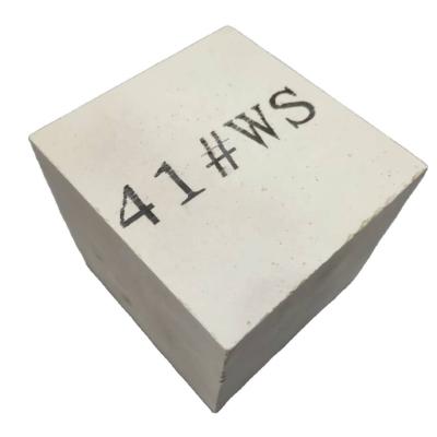 China White Sintered Azs Zircon Corundum Refractory Brick for Glass Industry Kiln Blocks for sale