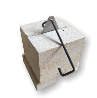 China Stainless Steel Hanger Refractory Ceiling Brick for Furnace Roof Insulation Solution for sale