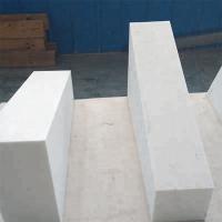 China Customized Size White Fused Cast Azs Refractories For Glass Furnace Bed Material White for sale