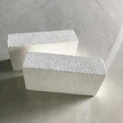 China Bulk Density of ≤0.5-1.3g/cm3 JM26 Mullite Insulating Brick for White Color Furnace Lining for sale