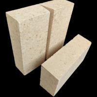 China 50% SiO2 Content High Alumina Wear Liner Brick Lining Block With Interlock Groove For Ball Mill for sale