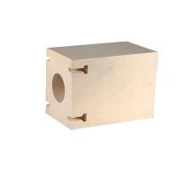 China High Zirconia Fused Cast Brick with Refractoriness Degree 1770° Refractoriness 2000° for sale