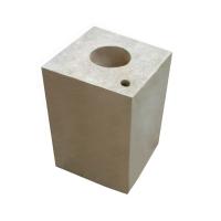 China High Zirconia Fused Cast Brick with Refractoriness Degree 1770° Refractoriness 2000° for sale