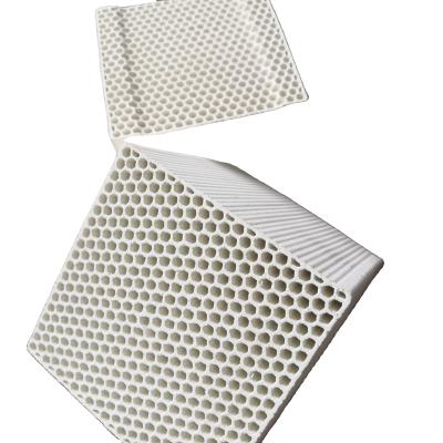 China High Temperature Resistant Square Honeycomb Ceramic Plate with High Thermal Stability for sale