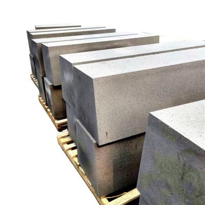 China Graphitized Carbon Brick for Aluminum Cell and Ferro Silicon Furnace CaO Content Cutting for sale
