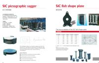 China High Temperature Resistance Black Silicon Carbide Sic Ceramic Plate for Ovens Kiln Furniture for sale