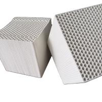 China Honeycomb Ceramic Plate Thermal Regenerator with High Alumina Bauxite Raw Material for sale