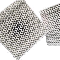 China Honeycomb Ceramic Plate Thermal Regenerator with High Alumina Bauxite Raw Material for sale