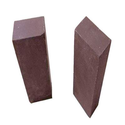 China 3.0g/cm3 Magnesite Chromite Raw Material Fused Rebond Mgo Refractory Magnesia Chrome Brick for sale
