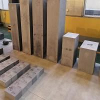 China Henan Fused Cast Skid Rail Block Zircon Corundum Mullite Bricks SiC Content % 0.1%min for sale