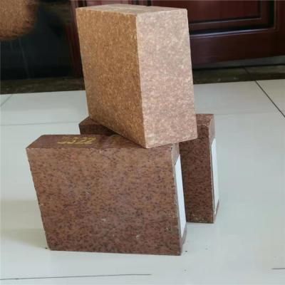 China RH Furnace Magnesia Chrome Refractory Bricks with 12% CrO Content and 0.3-15% SiO2 Content for sale