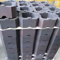 China 60% MgO Content Direct Bonded Mgo Fire Semi Magnesia Chrome Bricks for Heat Furnace for sale