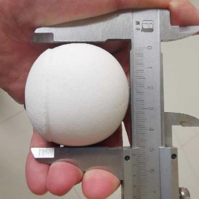 China CrO Content % International Standard Ceramic Beads Grinding Polishing Alumina 99% Ball for sale